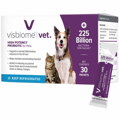 Visbiome Vet High Potency Probiotic for Pets — PETRX.com