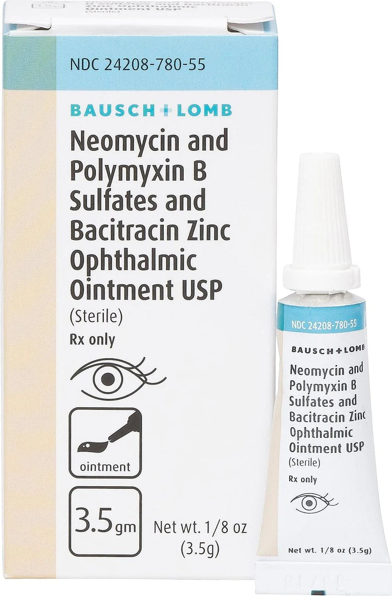 Neo-Poly-Bac (Generic) Ophthalmic Ointment for Dogs, Cats & Horses ...