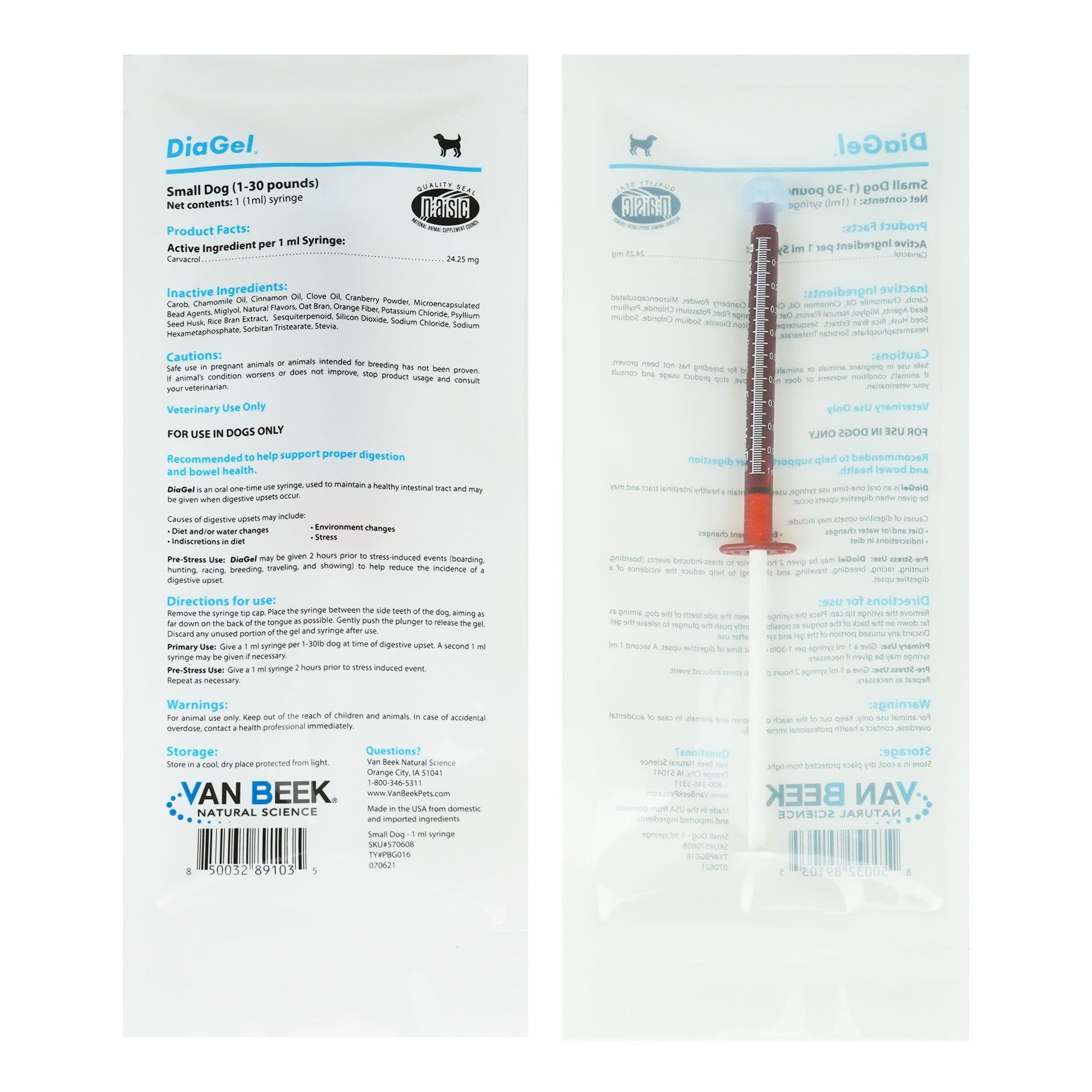 DiaGel for Small Dogs (under 30 lbs) 1mL — PETRX.com