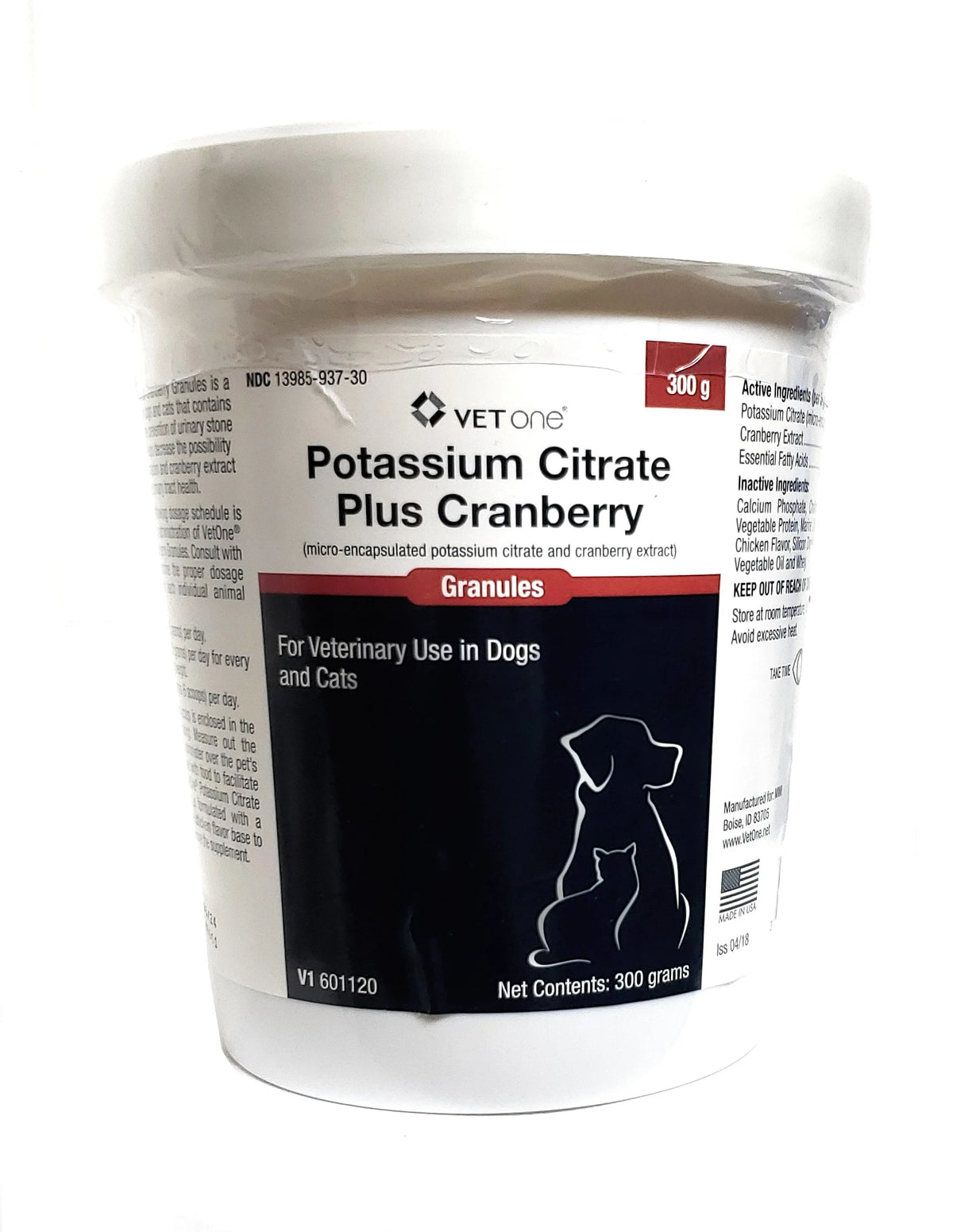 Potassium Citrate Plus Cranberry Granules for Dogs & Cats — PETRX.com